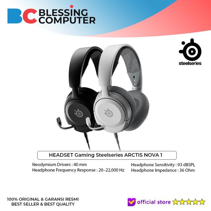 Jual HEADSET Gaming Steelseries ARCTIS NOVA 1 - Kota Denpasar - BC ...
