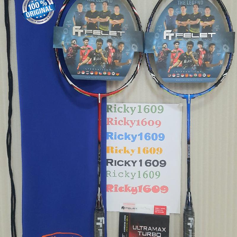 RAKET BADMINTON FELET AEROMARS-10 / FELET GALAXY FLARE-10 (MAX 32 LBS ...