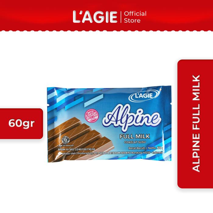 Promo Lagie Coklat Susu Alpine Full Milk 60gr - Kota Bandung - Lagie ...