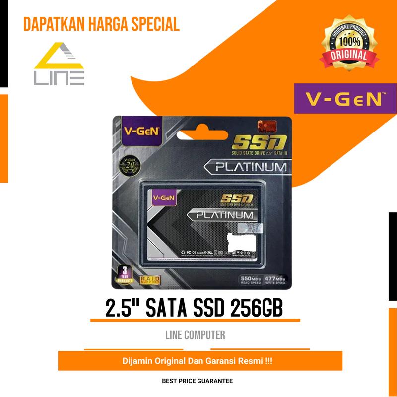 SSD V-GeN 256GB SATA 3 Solid State Drive 2.5" Inch VGEN - Shop | Tokopedia