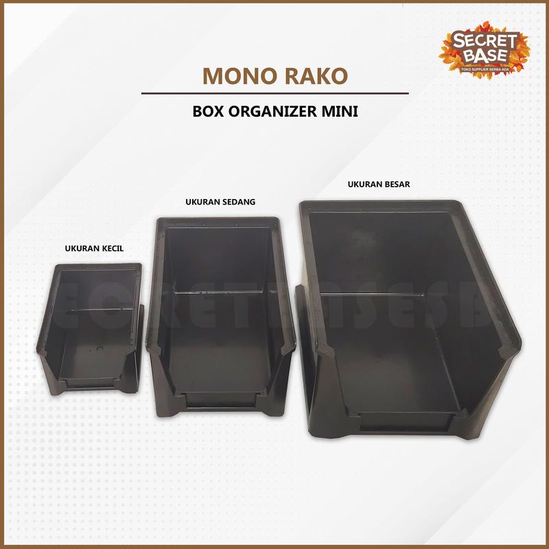 MONO RAKO - Rak Komponen / Kotak Plastik Susun / Box Organizer - Shop | Tokopedia