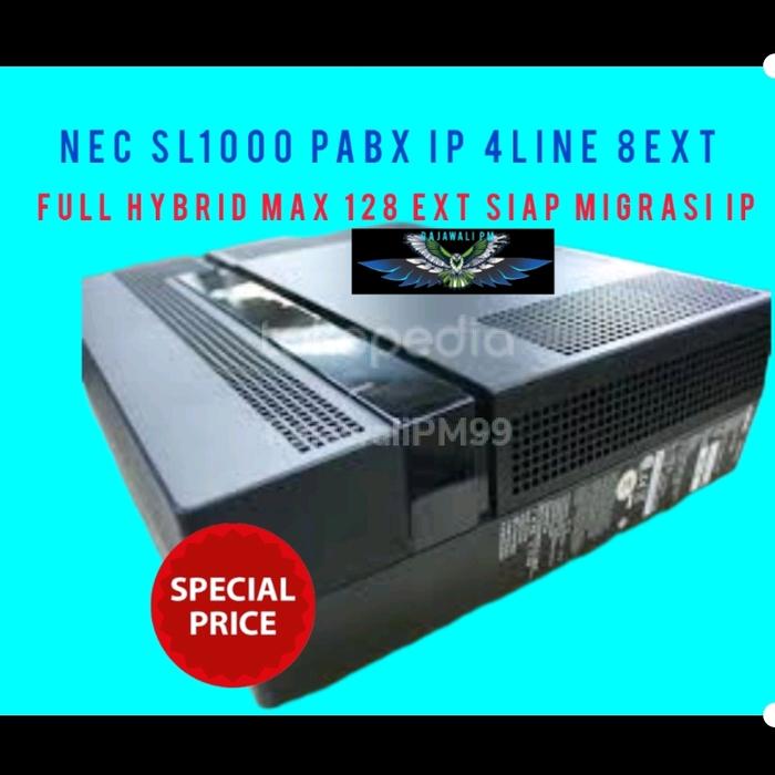 Jual IP4WW-1632M-A KSU NEC SL1000 Ip Pabx (4 line 8 Ext) Hybrid max 128 ...