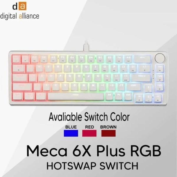 Jual DA Keyboard Gaming Meca 6 Plus X6 Plus Digital Alliance - MECA6 ...