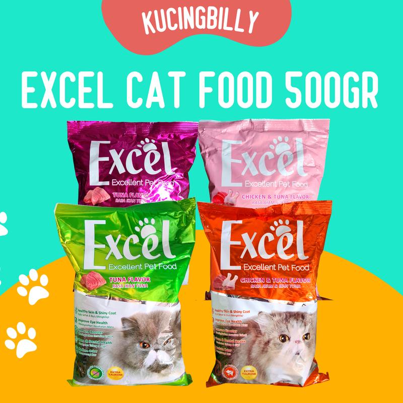 Excel cat food 500gr dry food - Shop | Tokopedia