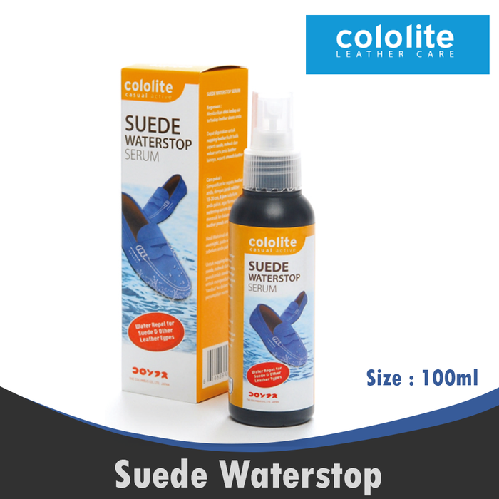 Promo Suede Water Stop Serum Anti Air Sepatu Nubuck 100ml Cololite 0009 ...