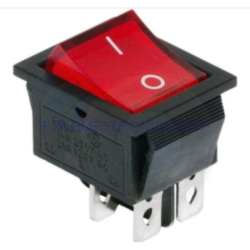 Saklar switch lampu besar 4 pin Switch on off kaki 4 - Shop | Tokopedia