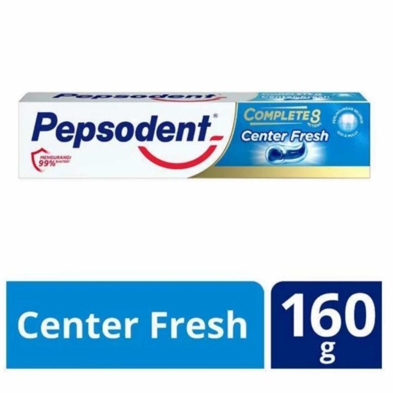 Pepsodent Complete 8 center fresh 160g - Shop | Tokopedia