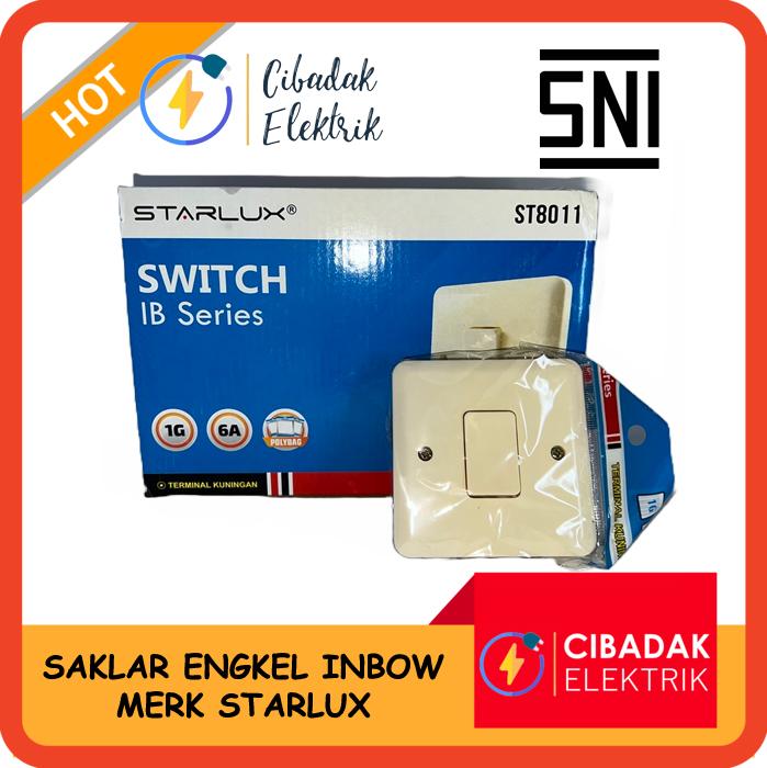 SAKLAR ENGKEL IB / SAKLAR TUNGGAL INBOW STARLUX - Shop | Tokopedia
