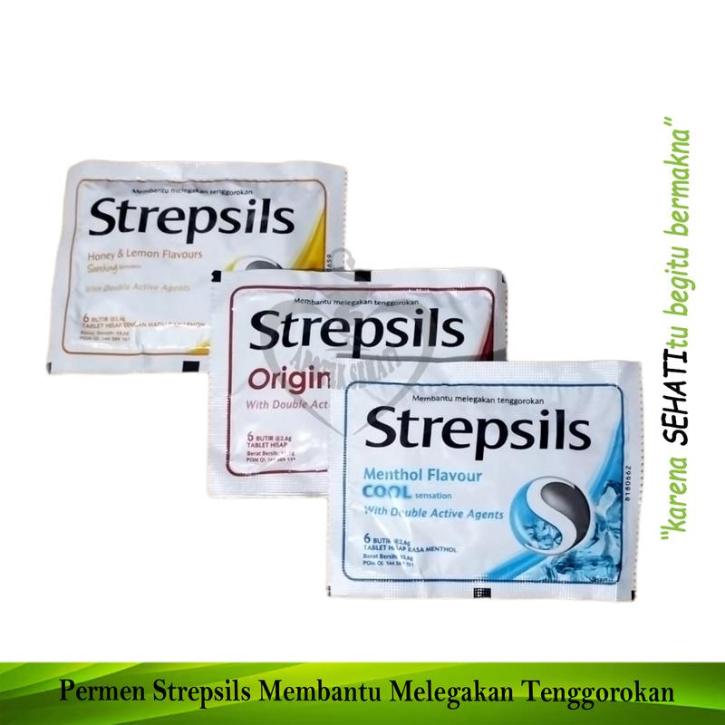 Strepsils Permen Melegakan Tenggorokan Meredakan Sariawan - Shop ...