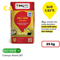 Jual MU400 / MU 400 PEREKAT GRANIT & BATU ALAM 25KG - Jakarta Pusat ...