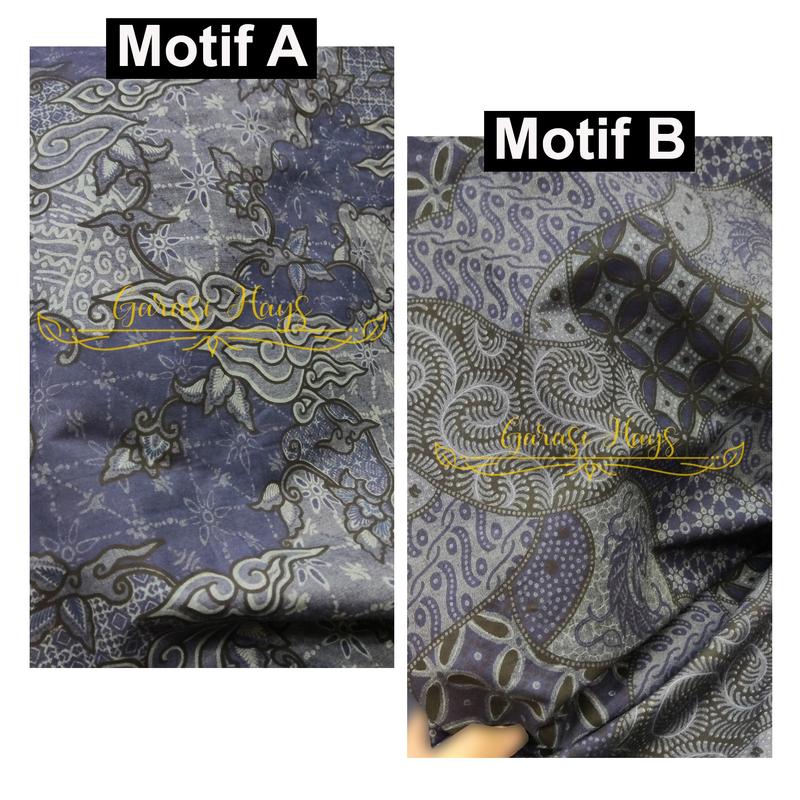 Kain Denim Jeans Motif Batik Lebar 150 cm - Shop | Tokopedia