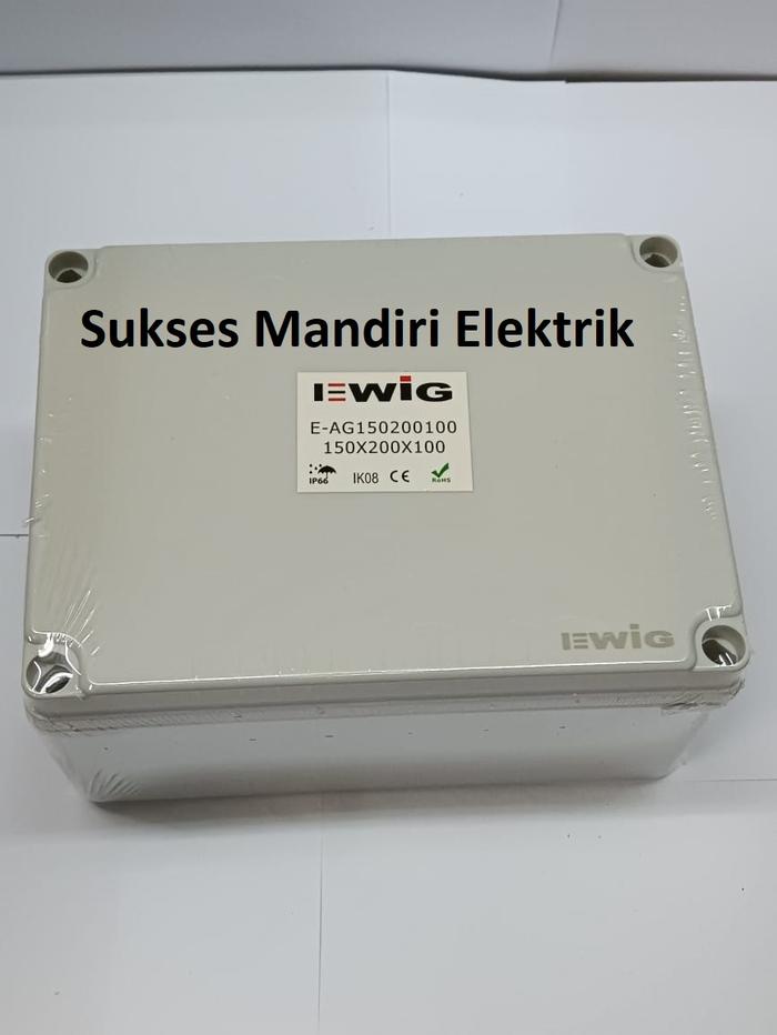 Jual Duradus 150x200x100 / Junction Box 150×200×100mm ABS EWIG Polos ...