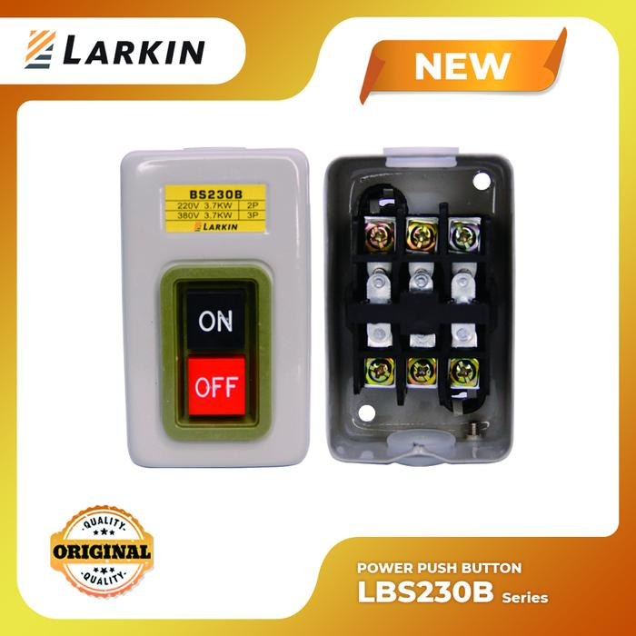 Jual LARKIN Power Push Button LBS230B 30A ON-OFF - Jakarta Barat ...