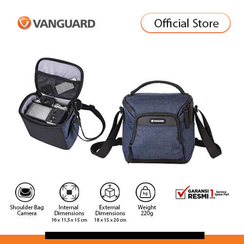 Jual Vanguard Vesta Aspire 15 - Tas Kamera Selempang Bahu - Navy ...