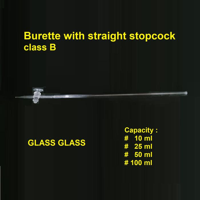 Jual BURET CLEAR 50ML 50 ML BURETTE GLASS CLEAR PUTIH GLASS BURET CLEAR ...