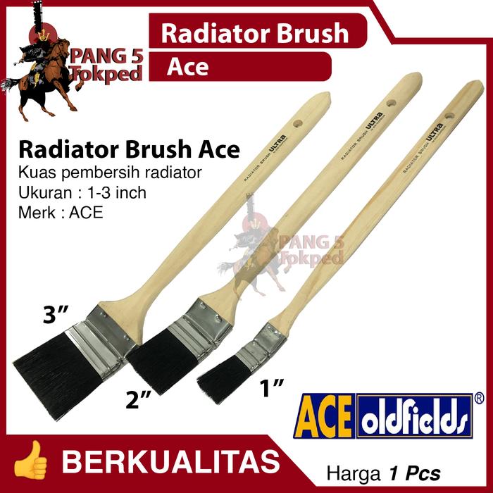 Jual KUAS Bengkok Ace Gagang Panjang KUAS Radiator Ace Oldfields 1" 2 ...