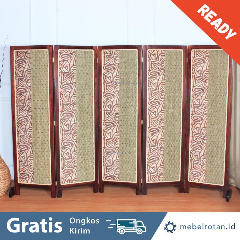 PENYEKAT PARTISI RUANGAN kombi lyde 5 DAUN | PEMBATAS SKETSE - Shop ...
