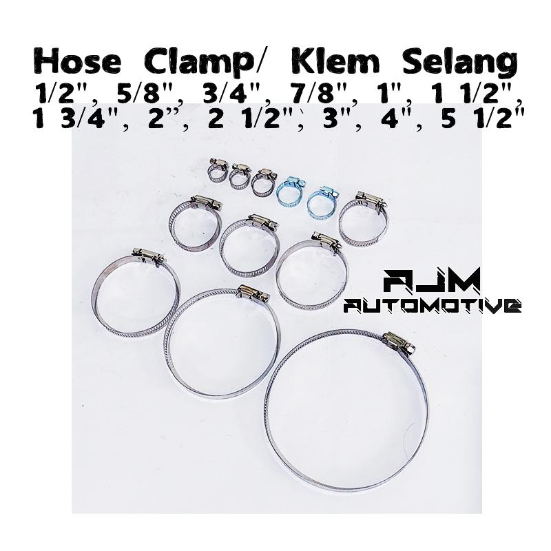 Klem Selang/ Hose Clamp Berbagai Macam Ukuran - Shop | Tokopedia