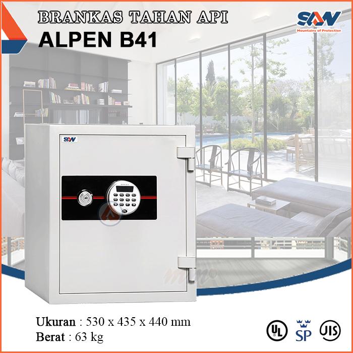 Brankas Tahan Api SAN Alpen B41D - Shop | Tokopedia