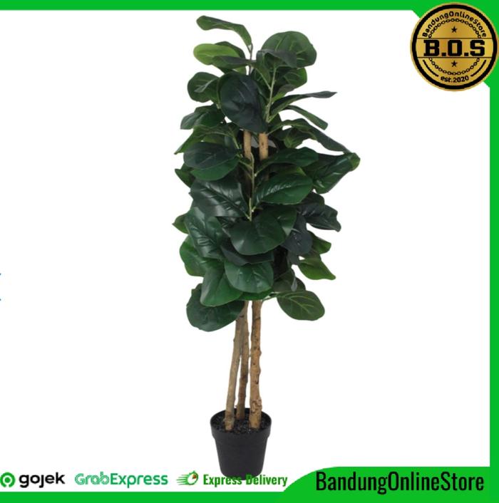 Jual Tanaman Sintetis Artificial Besar 150 Cm Fiddle Fig Tree Dengan ...