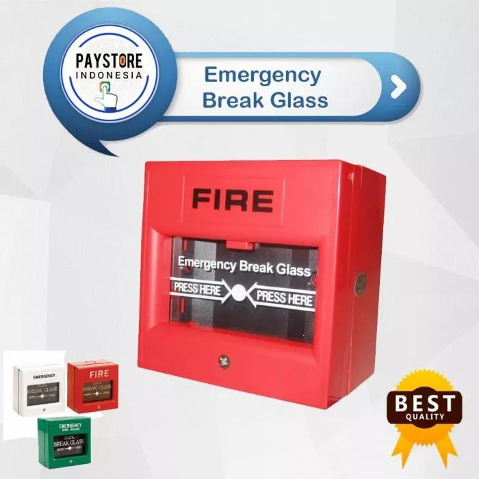 Emergency Break Glass Key Box / Kotak Darurat Merah / Hijau - Shop ...