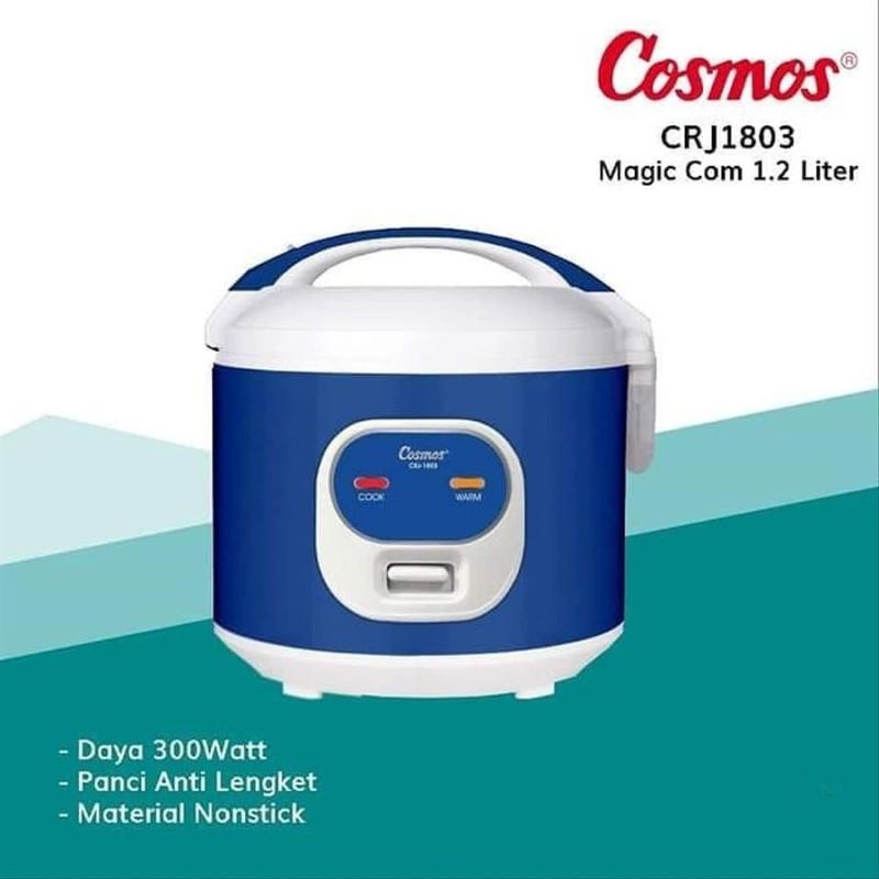 Cosmos CRJ-1803 Rice Cooker Magic Com 1,2 L - Penanak Nasi 300 Watt ...