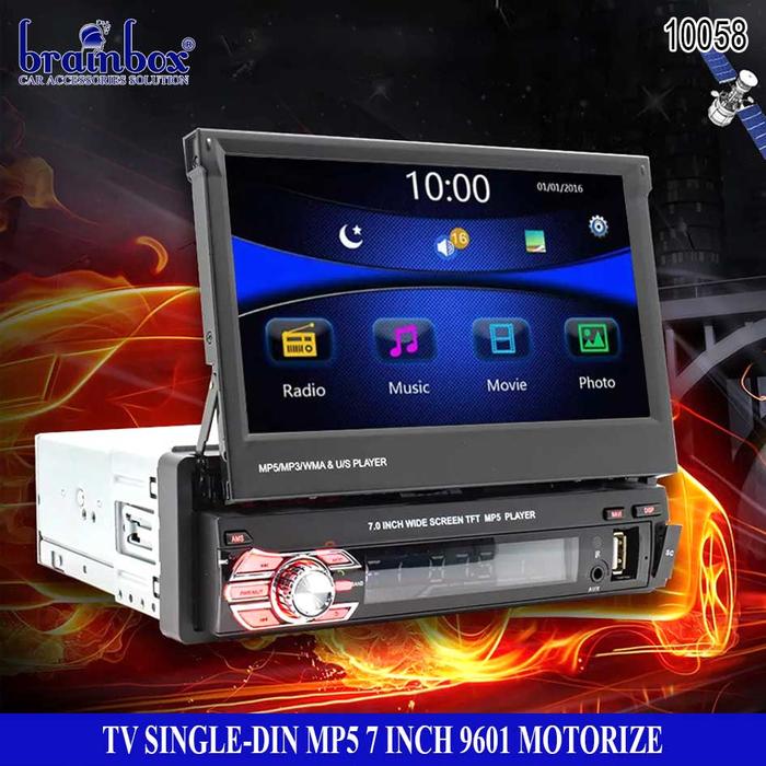 Jual Head Unit Mobil 1 Din MP5 Player 9601 HD TV Mobil Tape Mobil ...