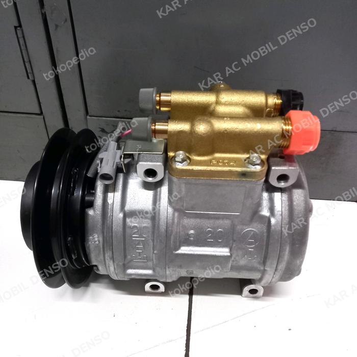 Jual KOMPRESOR / COMPRESSOR AC BUS 10PA20C / 20A ASLI DENSO - Kota ...