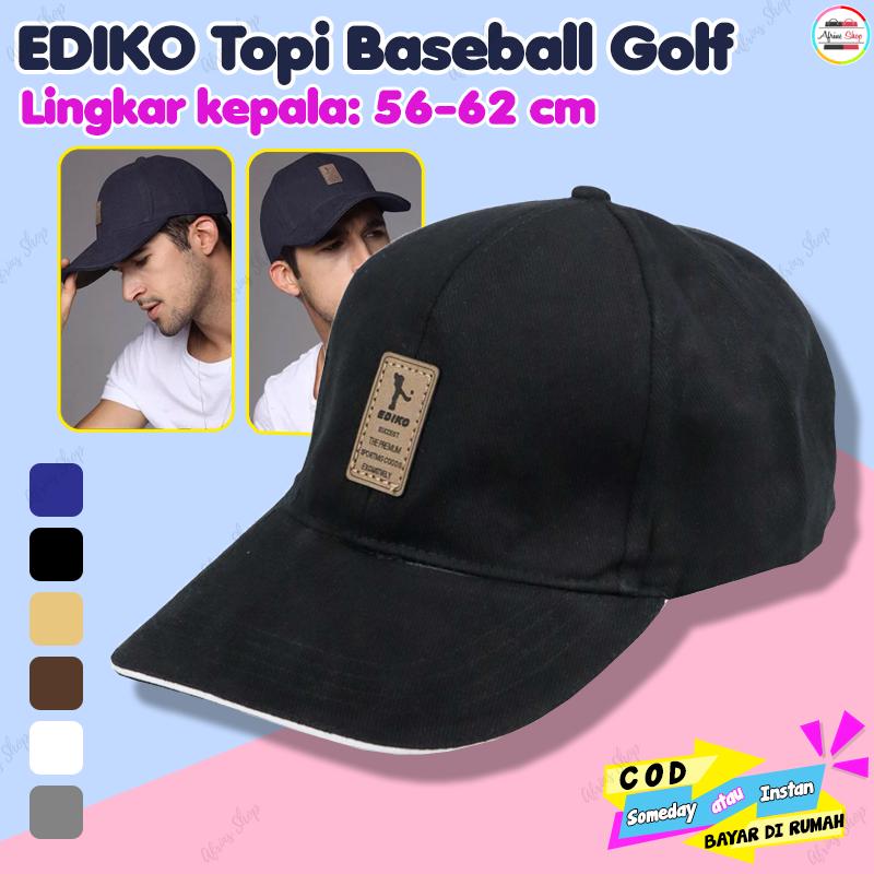 EDIKO Topi Baseball Golf Logo Ediko Sport Fashion - Shop | Tokopedia