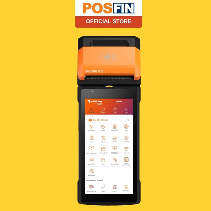 Jual Pospay Agen EDC POS System (Mini ATM) - Tianyu P30 - Kota Bandung ...