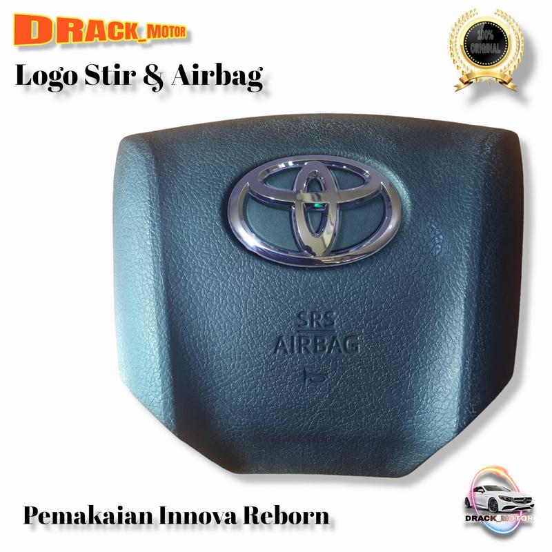 COVER AIRBAG STIR TOYOTA INNOVA REBORN DAN LOGO STIR INNOVA Reborn ...