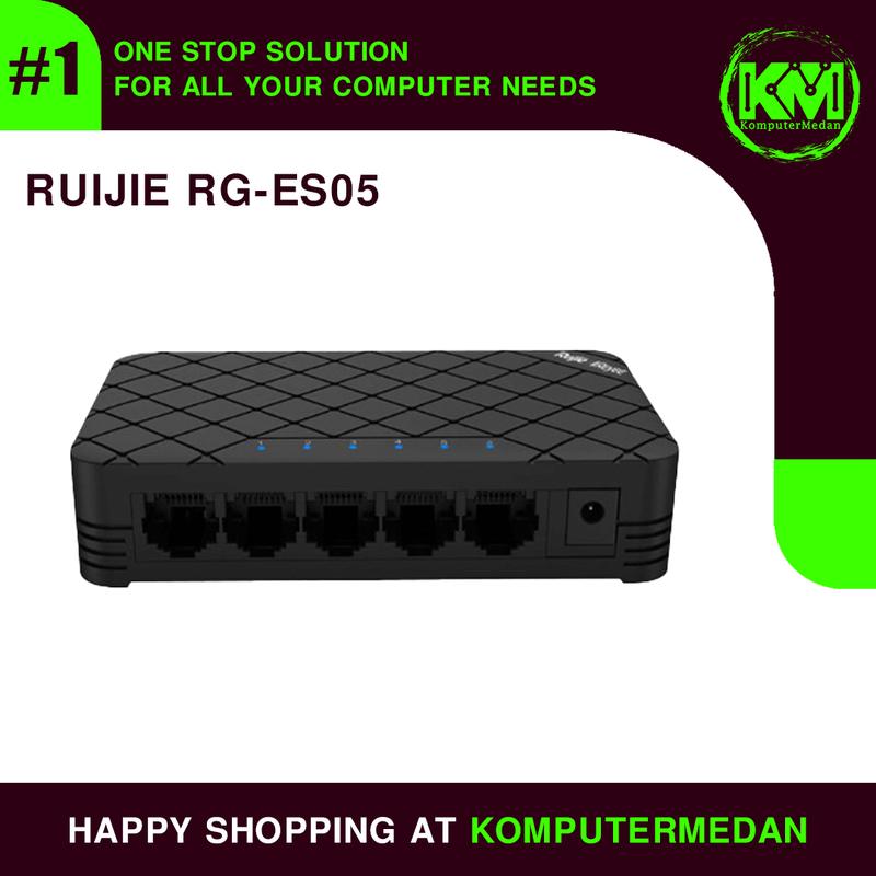Ruijie RG-ES05 Plastic Case Unmanaged Switches - Shop | Tokopedia