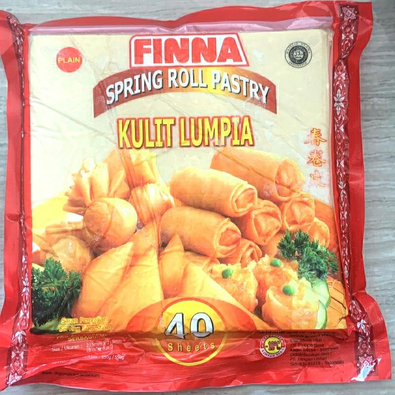 finna kulit lumpia besar 40 pcs - Shop | Tokopedia