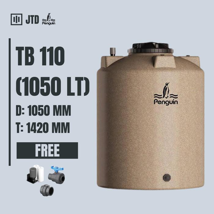 Jual Toren / Tandon / Tangki Air Penguin Kapasitas 1050 Liter - TB 110 ...