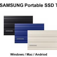 Jual Samsung Hardisk Eksternal SSD T7 Shield 1TB 2TB High Speed ...