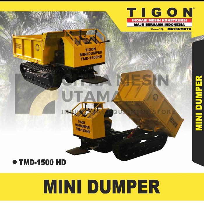 Jual Alat Angkut Sawit Mini Dumper Tigon TMD 1500 HD 1.5 Ton - Jakarta ...