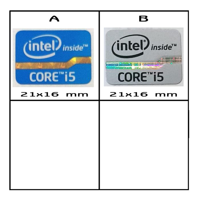 Jual Sticker Stiker Logo intel Core i5 Gen 2 Gen 3 Original - A - Kab ...