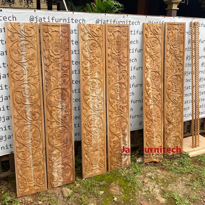 Jual Ukiran Kayu Jati - Hiasan Dinding-Hiasan Tiang Balok - Ornamen ...
