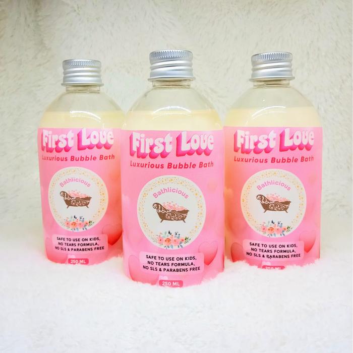 Jual Luxurious Bubble Bath Bubble Foam Gel Sabun Mandi Busa FIRST LOVE ...