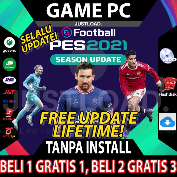 Jual eFootball PES 2021 Full Version Game PC Komputer Laptop TERMURAH ...