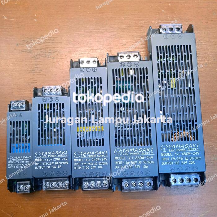 Jual POWER SUPPLY 24V BALLAST LED STRIP DC 24 VOLT TRAFO ADAPTOR - 20A ...