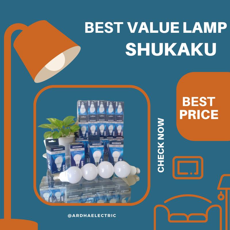 Lampu LED Bulb 5W, 7W, 9W, 11W Putih - Shukaku - Shop | Tokopedia