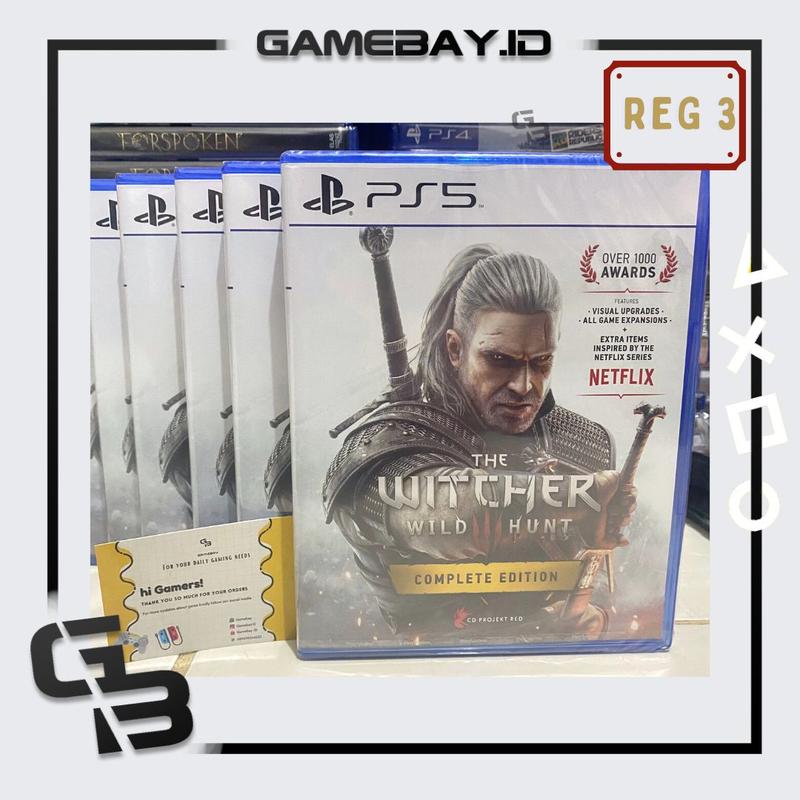 Ps5 The Witcher 3 / III " Wild Hunt " - Complete Edition - Shop | Tokopedia