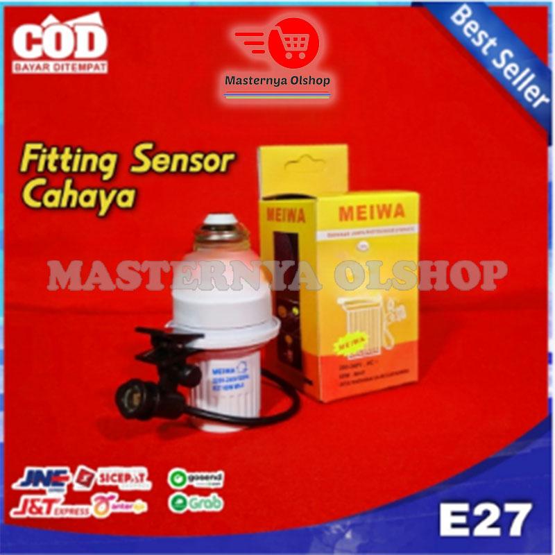 MEIWA FITTING SENSOR CAHAYA E27 FITING LAMPU OTOMATIS SIANG MALAM ...