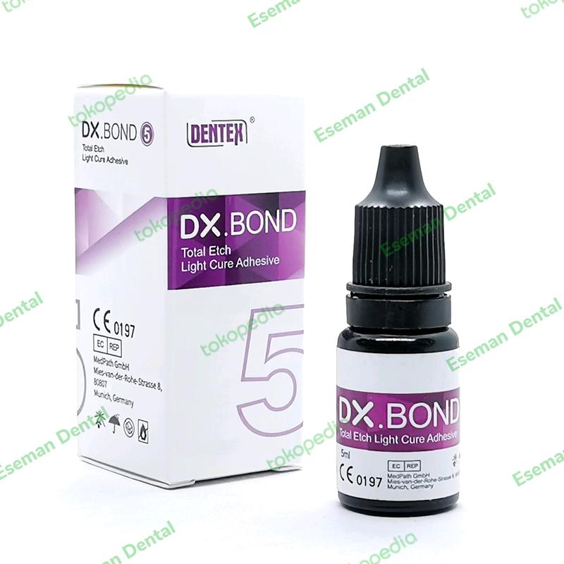 Dx Bond 5ml Total Etch Light Cure Bonding Dentex Komposit Dental Gigi - Shop | Tokopedia