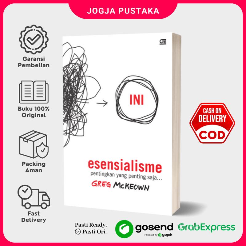 Buku Esensialisme: Pentingkan yang Penting Saja - Greg McKeown - Shop ...