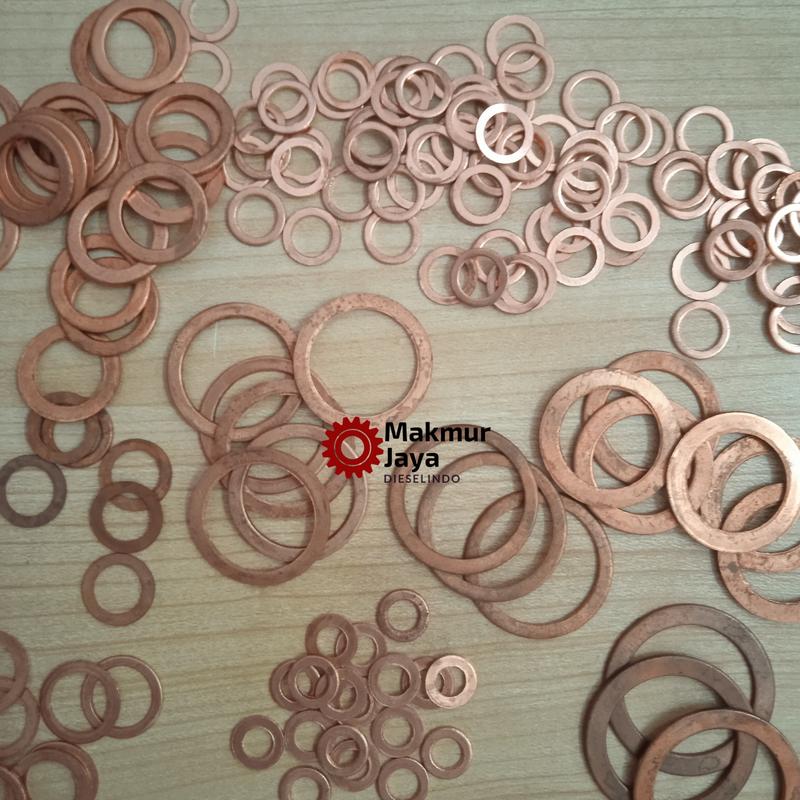 ring tembaga kuningan 6mm 8mm 10mm 12mm 14mm ( ring nosel) - Shop ...