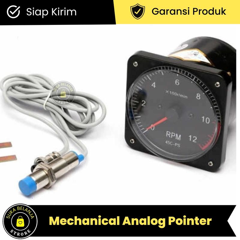 Mechanical Analog Pointer Tachometer Untuk Kapal Dan Pera 2000 - Shop ...