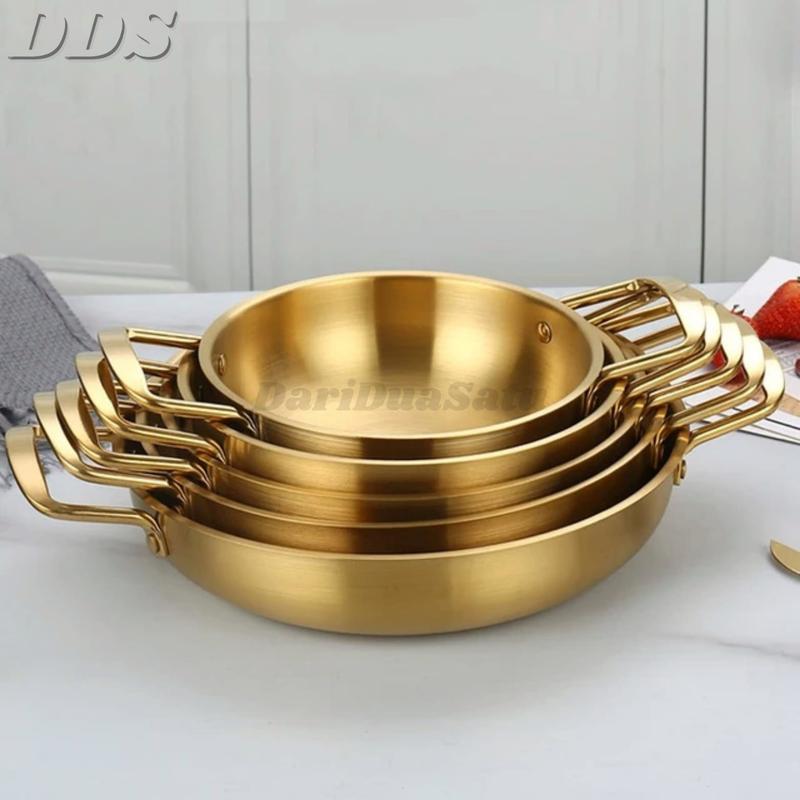 Panci Masak Korea Ramen Noodle Soup Pot Gold Ramyeon Korean Pan - Shop ...