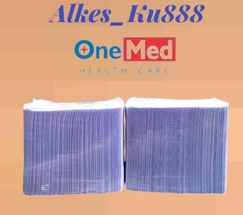 Dental Polibib/Dental Bib/Alas Dada Pasien/Celemek Pasien Onemed-125Pc ...